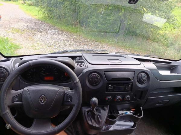 Blue Renault Master 2018 in Vilnius, with an engine capacity of 2.30 L and mileage of 456 thousand km for 6200 €, photo 7 on AUTOMOTO.COM.LV
