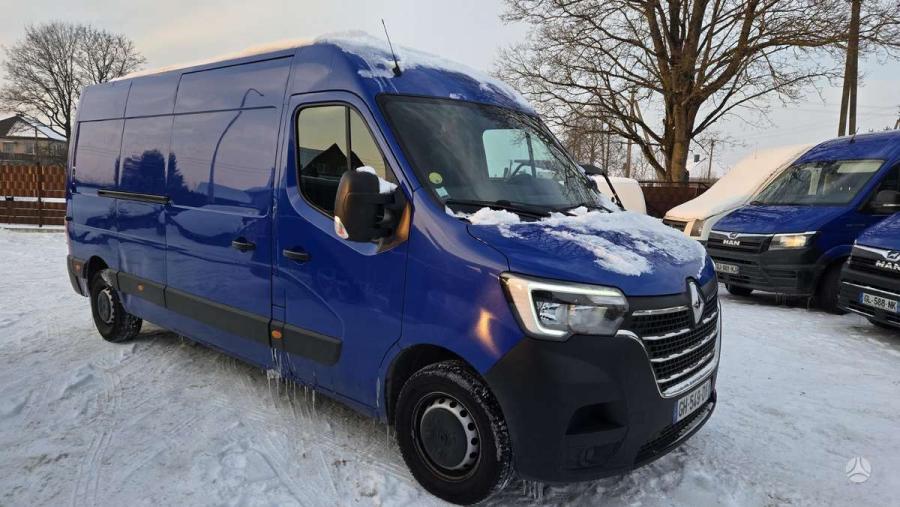 Blue Renault Master 2022 in Taurage, with an engine capacity of 2.30 L and mileage of 160 thousand km for 13200 €, photo 1 on AUTOMOTO.COM.LV