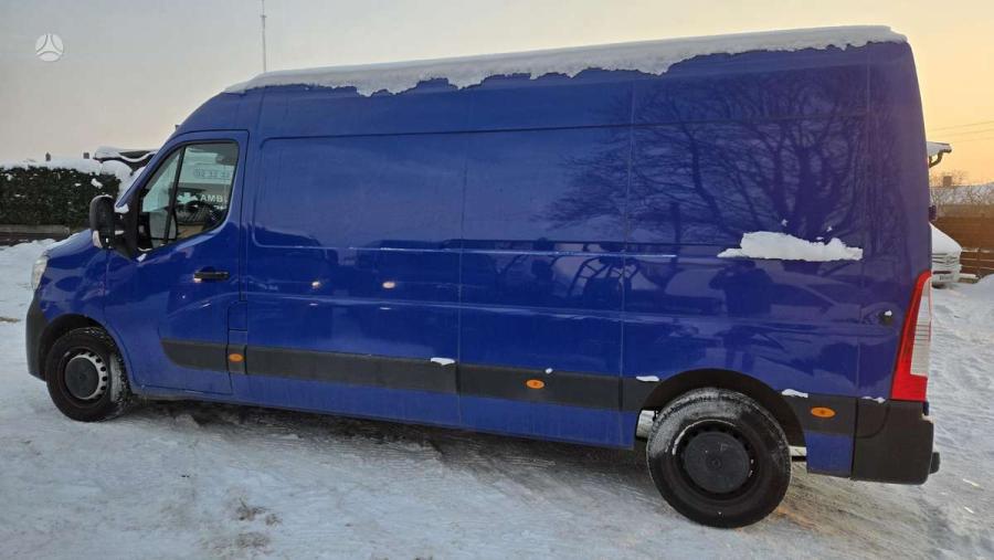 Blue Renault Master 2022 in Taurage, with an engine capacity of 2.30 L and mileage of 160 thousand km for 13200 €, photo 7 on AUTOMOTO.COM.LV