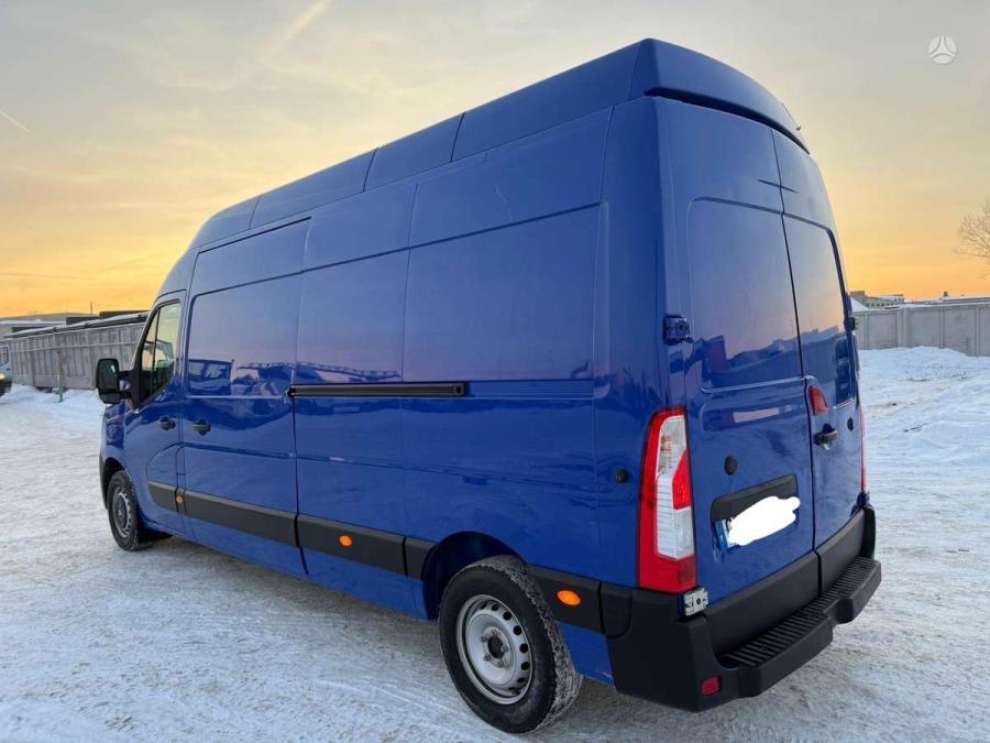 Blue Renault Master 2022 in Kaunas, with an engine capacity of 2.30 L and mileage of 265 thousand km for 10800 €, photo 6 on AUTOMOTO.COM.LV