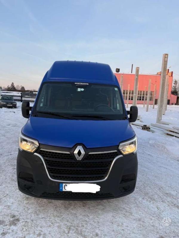 Blue Renault Master 2022 in Kaunas, with an engine capacity of 2.30 L and mileage of 265 thousand km for 10800 €, photo 9 on AUTOMOTO.COM.LV