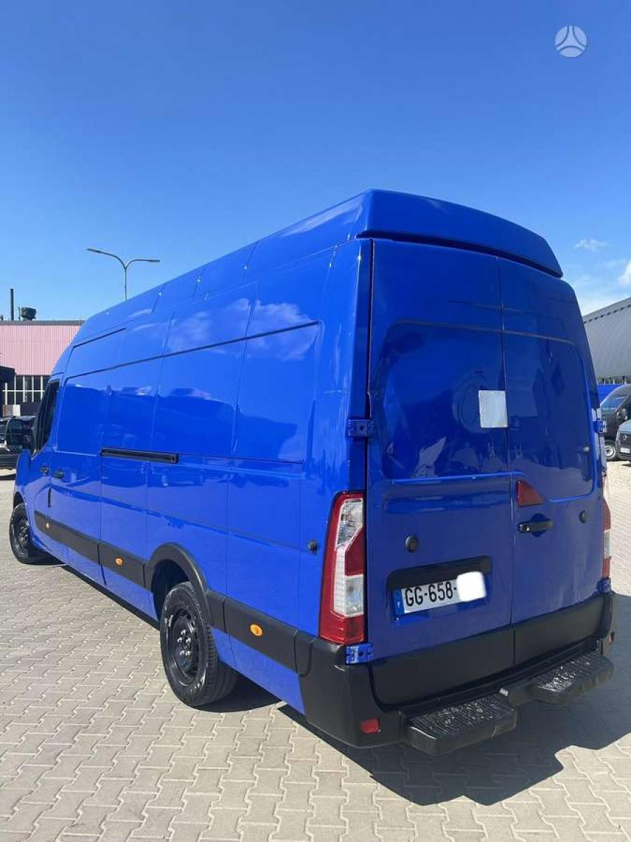 Blue Renault Master 2022 in Kaunas, with an engine capacity of 2.30 L and mileage of 326 thousand km for 9450 €, photo 7 on AUTOMOTO.COM.LV