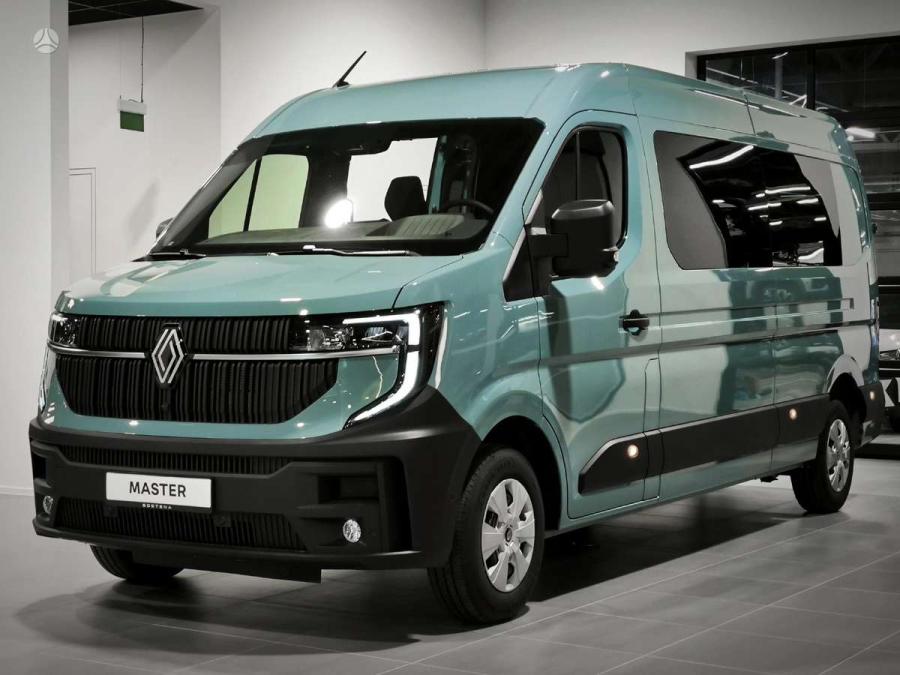 Blue Renault Master 2026 in Kaunas, with an engine capacity of 2.00 L and mileage of 40 thousand km for 56754 €, photo 2 on AUTOMOTO.COM.LV