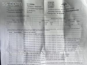 Синий Рено Мастер 2000 в Рига, объемом двигателя 2.50 л и пробегом 0 тыс. км за 750 €, фото 11 на AUTOMOTO.COM.LV
