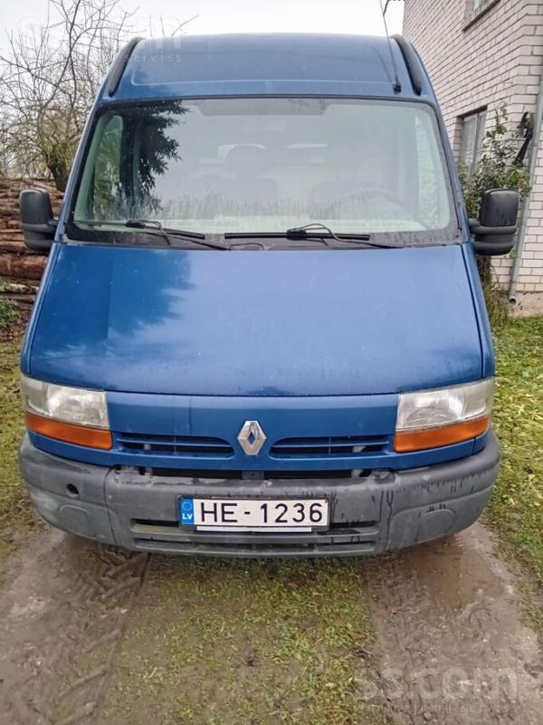 Zils Renault Master 2002 Jelgava, ar dzinēja tilpumu 2.80 L un nobraukumu 480 tūkst. km par 1300 €, foto 2 vietnē AUTOMOTO.COM.LV