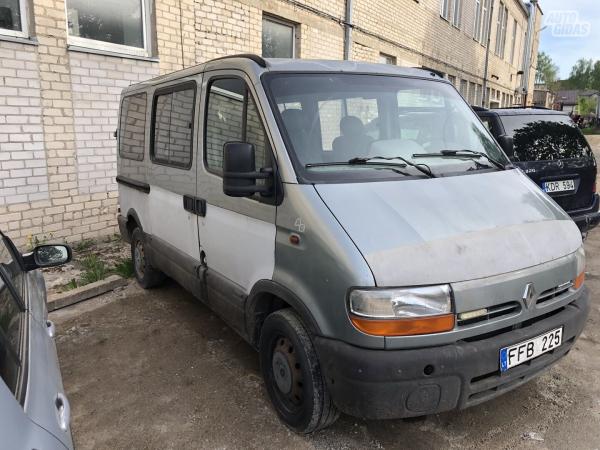 Blue Renault Master 2003 in Siauliai, with an engine capacity of 2.20 L and mileage of 380 thousand km for 2450 €, photo 2 on AUTOMOTO.COM.LV