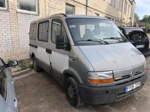 Blue Renault Master 2003 in Siauliai, with an engine capacity of 2.20 L and mileage of 380 thousand km for 2450 €, photo 3 on AUTOMOTO.COM.LV