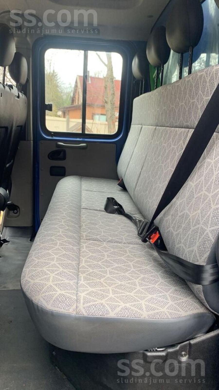 Blue Renault Master 2007 in Riga, with an engine capacity of 2.50 L and mileage of 118 thousand km for 4900 €, photo 7 on AUTOMOTO.COM.LV