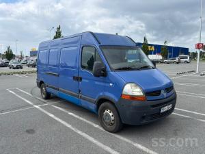 Blue Renault Master 2009 in Riga, with an engine capacity of 2.50 L and mileage of 497 thousand km for 2700 €, photo  on AUTOMOTO.COM.LV