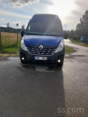Blue Renault Master 2017 in Riga, with an engine capacity of 2.30 L and mileage of 173 thousand km for 10800 €, photo  on AUTOMOTO.COM.LV
