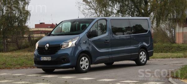 Blue Renault Master 2018 in Valmiera, with an engine capacity of 1.60 L and mileage of 126 thousand km for 17800 €, photo 2 on AUTOMOTO.COM.LV