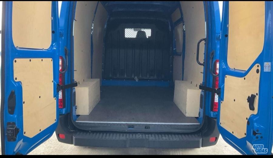 Blue Renault Master 2020 in Kaunas, with an engine capacity of 2.30 L and mileage of 17 thousand km for 29019 €, photo 12 on AUTOMOTO.COM.LV
