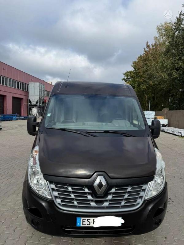 Brown Renault Master 2017 in Kaunas, with an engine capacity of 2.30 L and mileage of 279 thousand km for 4980 €, photo 11 on AUTOMOTO.COM.LV