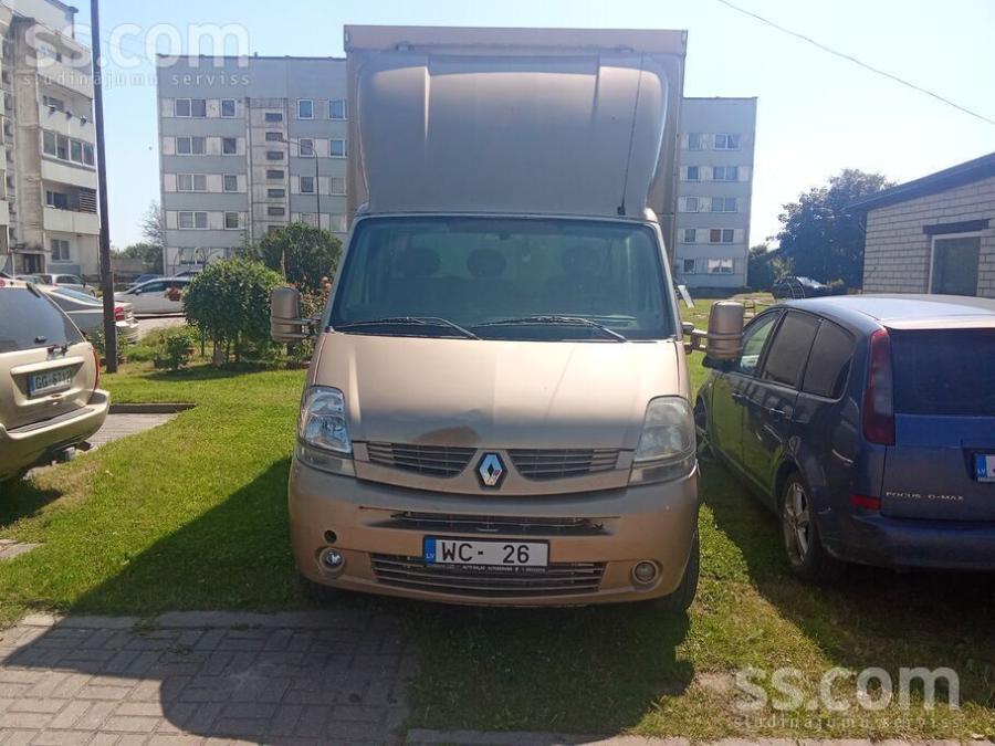 Brown Renault Master 2008 in Riga, with an engine capacity of 2.50 L and mileage of 391 thousand km for 4000 €, photo 3 on AUTOMOTO.COM.LV