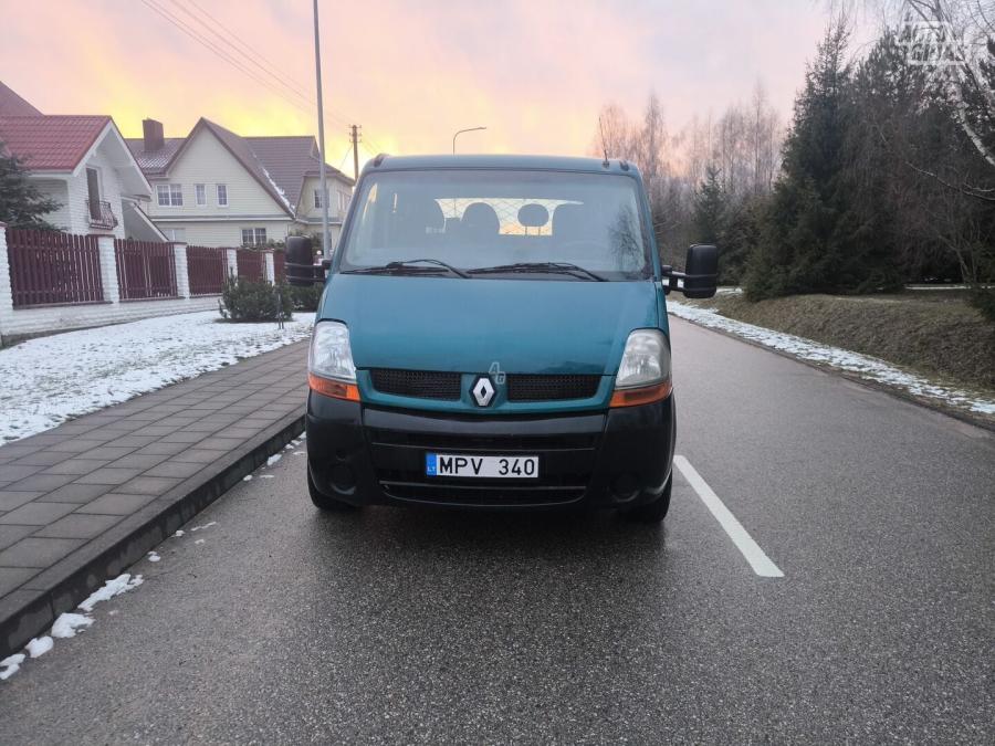 Green Renault Master 2006 in Salcininkai, with an engine capacity of 2.50 L and mileage of 360 thousand km for 4250 €, photo 1 on AUTOMOTO.COM.LV