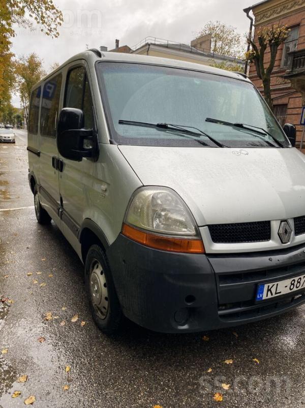 Zaļš Renault Master 2004 Daugavpils, ar dzinēja tilpumu 2.20 L un nobraukumu 312 tūkst. km par 5200 €, foto 1 vietnē AUTOMOTO.COM.LV