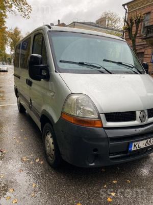 Green Renault Master 2004 in Daugavpils, with an engine capacity of 2.20 L and mileage of 312 thousand km for 5200 €, photo  on AUTOMOTO.COM.LV
