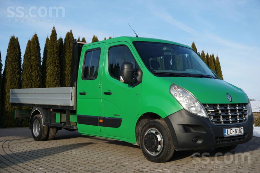 Zaļš Renault Master 2011 Bauska, ar dzinēja tilpumu 2.30 L un nobraukumu 350 tūkst. km par 9900 €, foto 3 vietnē AUTOMOTO.COM.LV