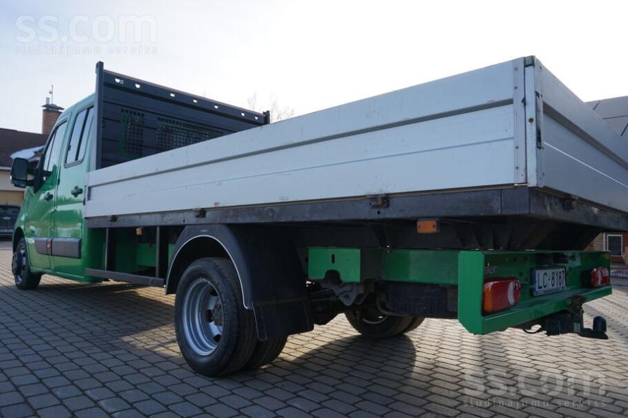 Zaļš Renault Master 2011 Bauska, ar dzinēja tilpumu 2.30 L un nobraukumu 350 tūkst. km par 9900 €, foto 6 vietnē AUTOMOTO.COM.LV