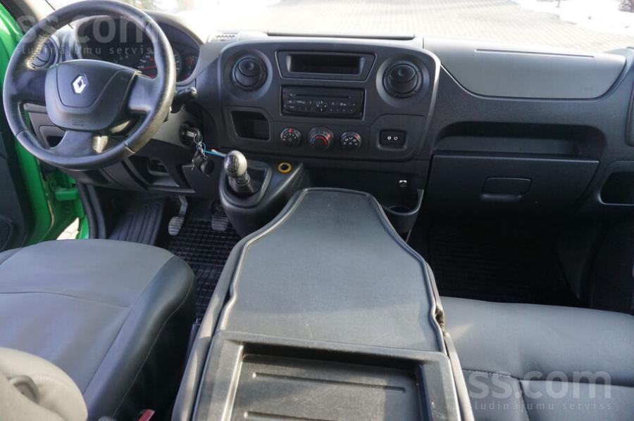 Zaļš Renault Master 2011 Bauska, ar dzinēja tilpumu 2.30 L un nobraukumu 350 tūkst. km par 9900 €, foto 7 vietnē AUTOMOTO.COM.LV