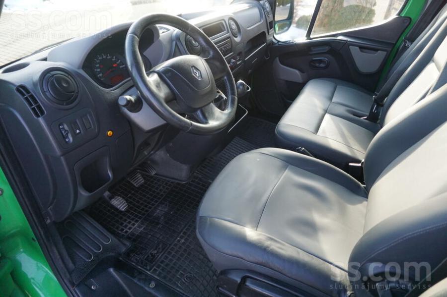 Zaļš Renault Master 2011 Bauska, ar dzinēja tilpumu 2.30 L un nobraukumu 350 tūkst. km par 9900 €, foto 9 vietnē AUTOMOTO.COM.LV