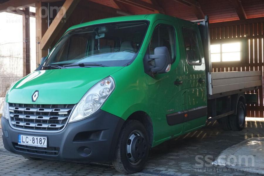 Zaļš Renault Master 2011 Bauska, ar dzinēja tilpumu 2.30 L un nobraukumu 350 tūkst. km par 9900 €, foto 17 vietnē AUTOMOTO.COM.LV