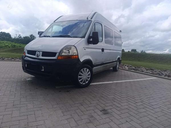 Pelēks Renault Master 2006 Tauragė, ar dzinēja tilpumu 2.46 L un nobraukumu 522 tūkst. km par 2100 €, foto 2 vietnē AUTOMOTO.COM.LV