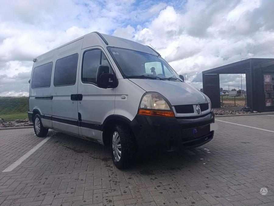 Grey Renault Master 2006 in Taurage, with an engine capacity of 2.46 L and mileage of 522 thousand km for 2100 €, photo 6 on AUTOMOTO.COM.LV