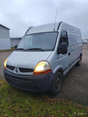 Pelēks Renault Master 2007 Šilalė, ar dzinēja tilpumu 2.50 L un nobraukumu 132 tūkst. km par 5600 €, foto  vietnē AUTOMOTO.COM.LV