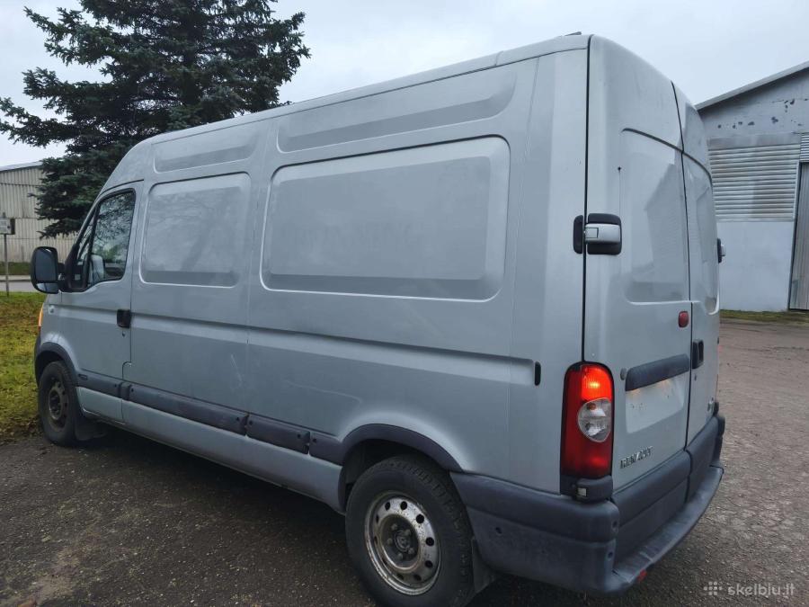 Grey Renault Master 2007 in Silale, with an engine capacity of 2.50 L and mileage of 132 thousand km for 5600 €, photo 4 on AUTOMOTO.COM.LV