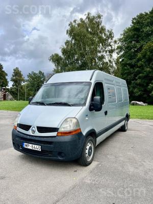 Pelēks Renault Master 2007 Rīga, ar dzinēja tilpumu 2.50 L un nobraukumu 495 tūkst. km par 1995 €, foto  vietnē AUTOMOTO.COM.LV