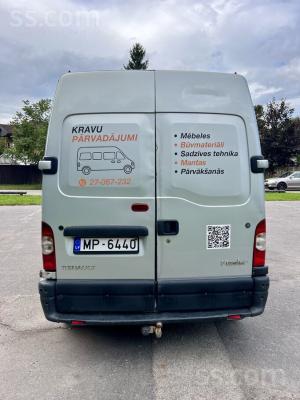 Pelēks Renault Master 2007 Rīga, ar dzinēja tilpumu 2.50 L un nobraukumu 495 tūkst. km par 1995 €, foto 5 vietnē AUTOMOTO.COM.LV