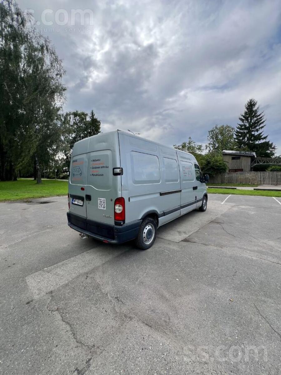 Pelēks Renault Master 2007 Rīga, ar dzinēja tilpumu 2.50 L un nobraukumu 495 tūkst. km par 1995 €, foto 6 vietnē AUTOMOTO.COM.LV