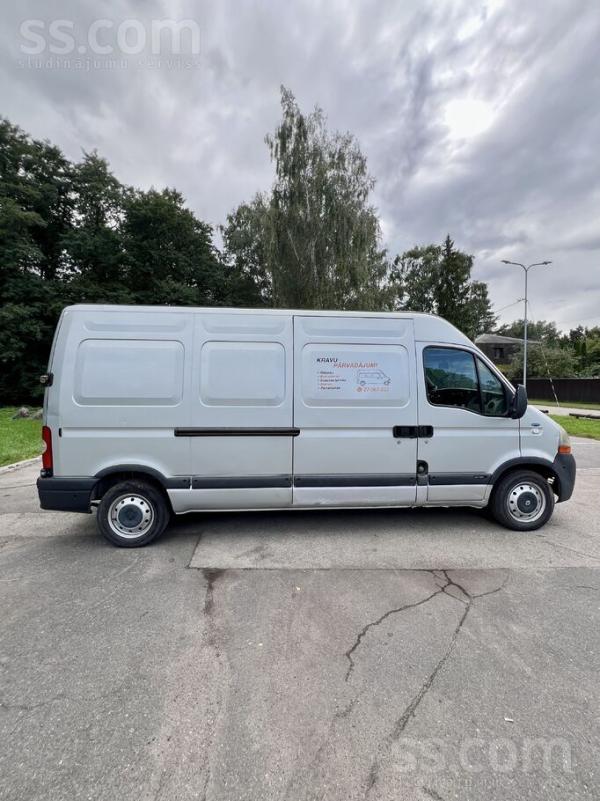 Pelēks Renault Master 2007 Rīga, ar dzinēja tilpumu 2.50 L un nobraukumu 495 tūkst. km par 1995 €, foto 7 vietnē AUTOMOTO.COM.LV