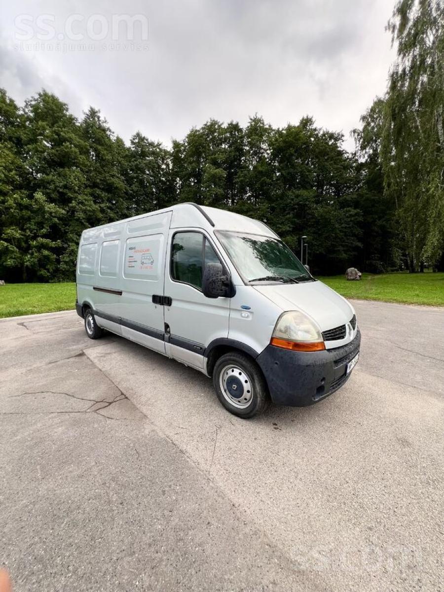 Pelēks Renault Master 2007 Rīga, ar dzinēja tilpumu 2.50 L un nobraukumu 495 tūkst. km par 1995 €, foto 8 vietnē AUTOMOTO.COM.LV