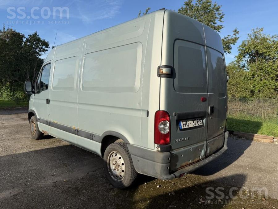 Pelēks Renault Master 2008 Rīga, ar dzinēja tilpumu 2.50 L un nobraukumu 295 tūkst. km par 1800 €, foto 4 vietnē AUTOMOTO.COM.LV