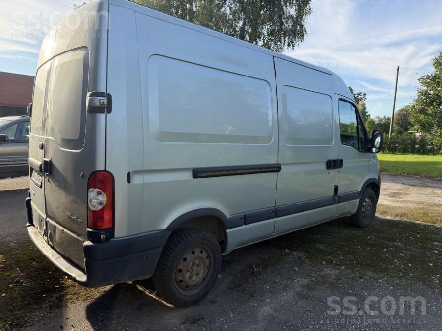 Pelēks Renault Master 2008 Rīga, ar dzinēja tilpumu 2.50 L un nobraukumu 295 tūkst. km par 1800 €, foto 5 vietnē AUTOMOTO.COM.LV