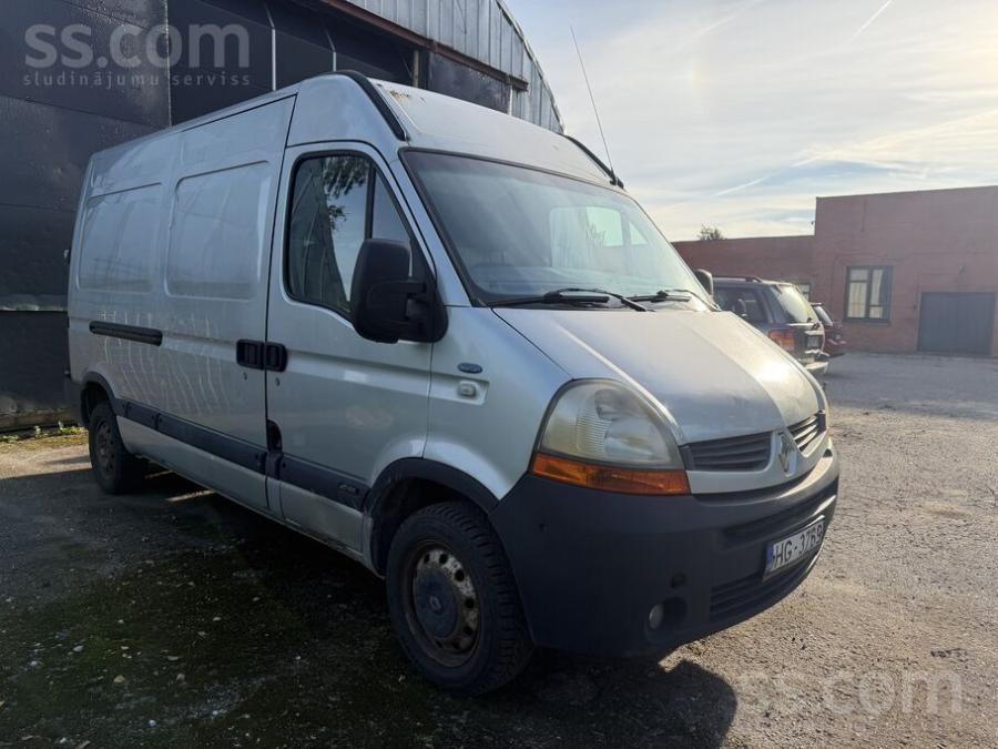 Pelēks Renault Master 2008 Rīga, ar dzinēja tilpumu 2.50 L un nobraukumu 295 tūkst. km par 1800 €, foto 7 vietnē AUTOMOTO.COM.LV