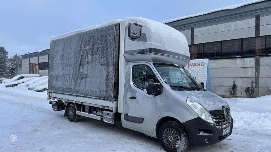 Pelēks Renault Master 2015 Viļņa, ar dzinēja tilpumu 2.30 L un nobraukumu 617 tūkst. km par 6850 €, foto 3 vietnē AUTOMOTO.COM.LV
