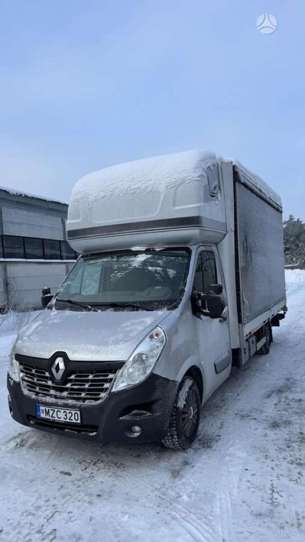 Pelēks Renault Master 2015 Viļņa, ar dzinēja tilpumu 2.30 L un nobraukumu 617 tūkst. km par 6850 €, foto 4 vietnē AUTOMOTO.COM.LV