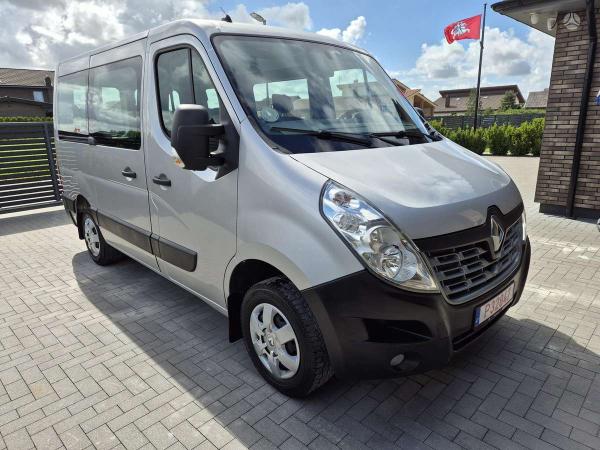 Pelēks Renault Master 2015 Klaipėda, ar dzinēja tilpumu 2.30 L un nobraukumu 207 tūkst. km par 8900 €, foto 9 vietnē AUTOMOTO.COM.LV