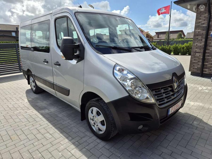 Grey Renault Master 2015 in Klaipeda, with an engine capacity of 2.30 L and mileage of 207 thousand km for 8900 €, photo 10 on AUTOMOTO.COM.LV