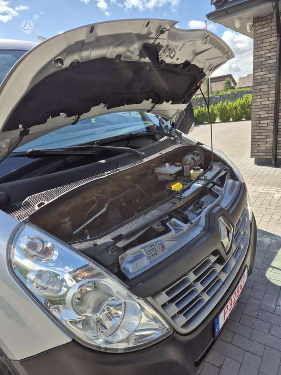 Grey Renault Master 2015 in Klaipeda, with an engine capacity of 2.30 L and mileage of 207 thousand km for 8900 €, photo 20 on AUTOMOTO.COM.LV