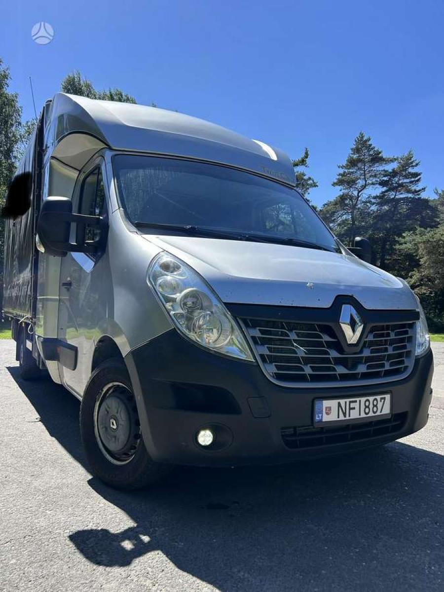 Pelēks Renault Master 2018 Mažeikiai, ar dzinēja tilpumu 2.30 L un nobraukumu 601 tūkst. km par 7500 €, foto 3 vietnē AUTOMOTO.COM.LV