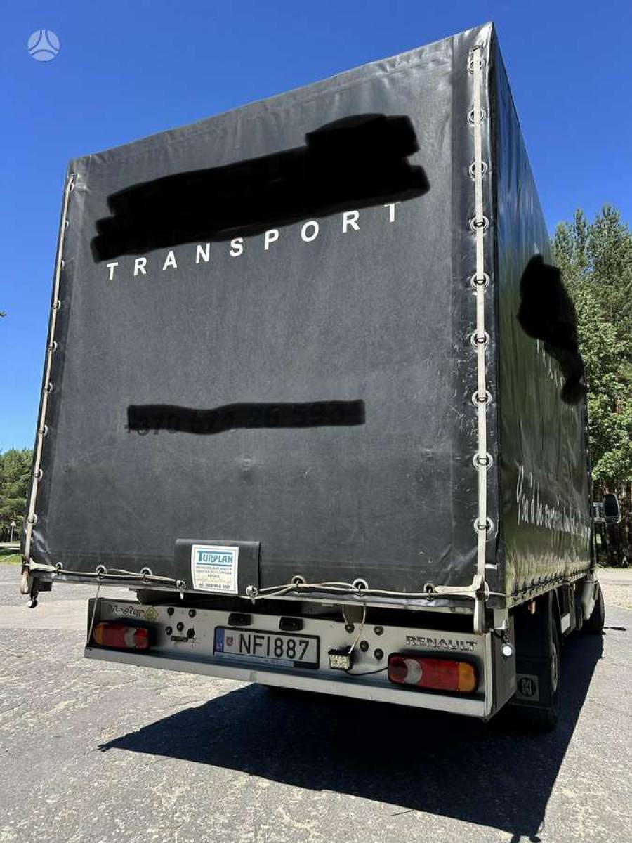 Pelēks Renault Master 2018 Mažeikiai, ar dzinēja tilpumu 2.30 L un nobraukumu 601 tūkst. km par 7500 €, foto 6 vietnē AUTOMOTO.COM.LV