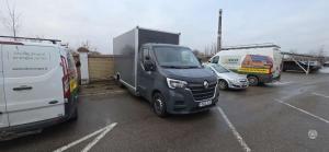 Grey Renault Master 2021 in Siauliai, with an engine capacity of 2.30 L and mileage of 187 thousand km for 17900 €, photo 3 on AUTOMOTO.COM.LV