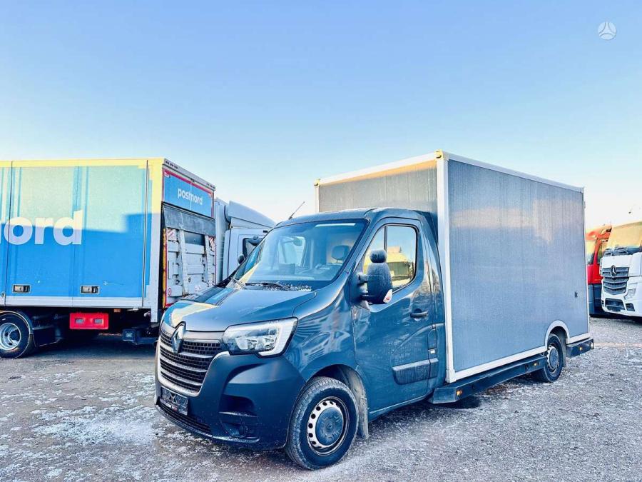 Pelēks Renault Master 2021 Viļņa, ar dzinēja tilpumu 2.30 L un nobraukumu 203 tūkst. km par 12900 €, foto 1 vietnē AUTOMOTO.COM.LV