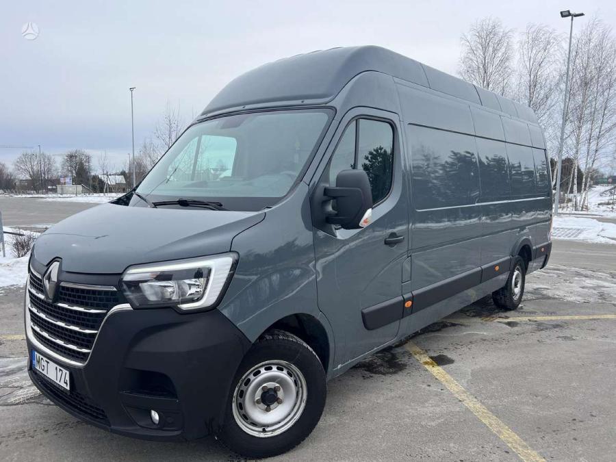 Pelēks Renault Master 2022 Klaipėda, ar dzinēja tilpumu 2.30 L un nobraukumu 422 tūkst. km par 12500 €, foto 2 vietnē AUTOMOTO.COM.LV