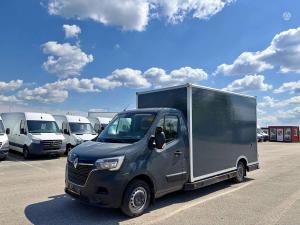 Grey Renault Master 2022 in Vilnius, with an engine capacity of 2.30 L and mileage of 202 thousand km for 13900 €, photo  on AUTOMOTO.COM.LV