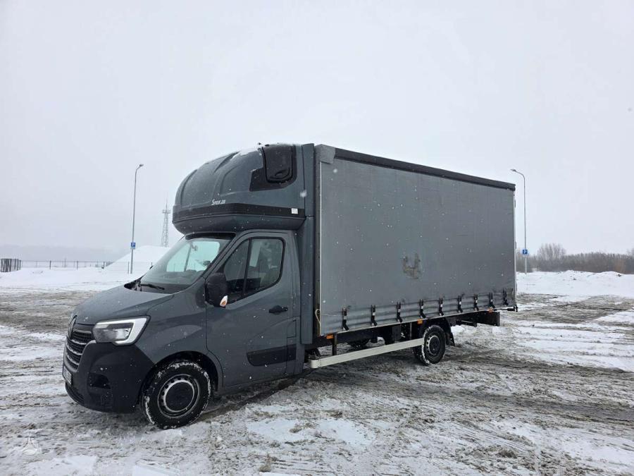 Pelēks Renault Master 2024 Kauņa, ar dzinēja tilpumu 2.30 L un nobraukumu 178 tūkst. km par 24800 €, foto 1 vietnē AUTOMOTO.COM.LV